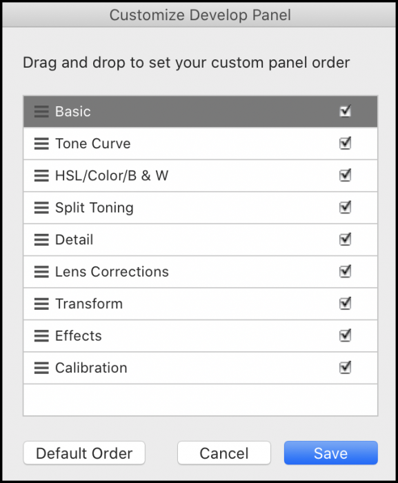 Julieanne Kost's Blog | Tips for Working in the Develop Module in ...