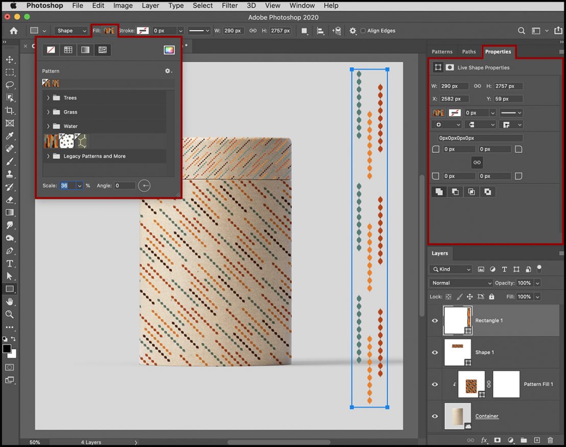 Julieanne Kost's Blog | Photoshop v21.2 – Pattern Rotation, Auto Font ...